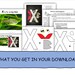 Letter X X-ray Fish Printable - Color in or Print in Color -cut and ...