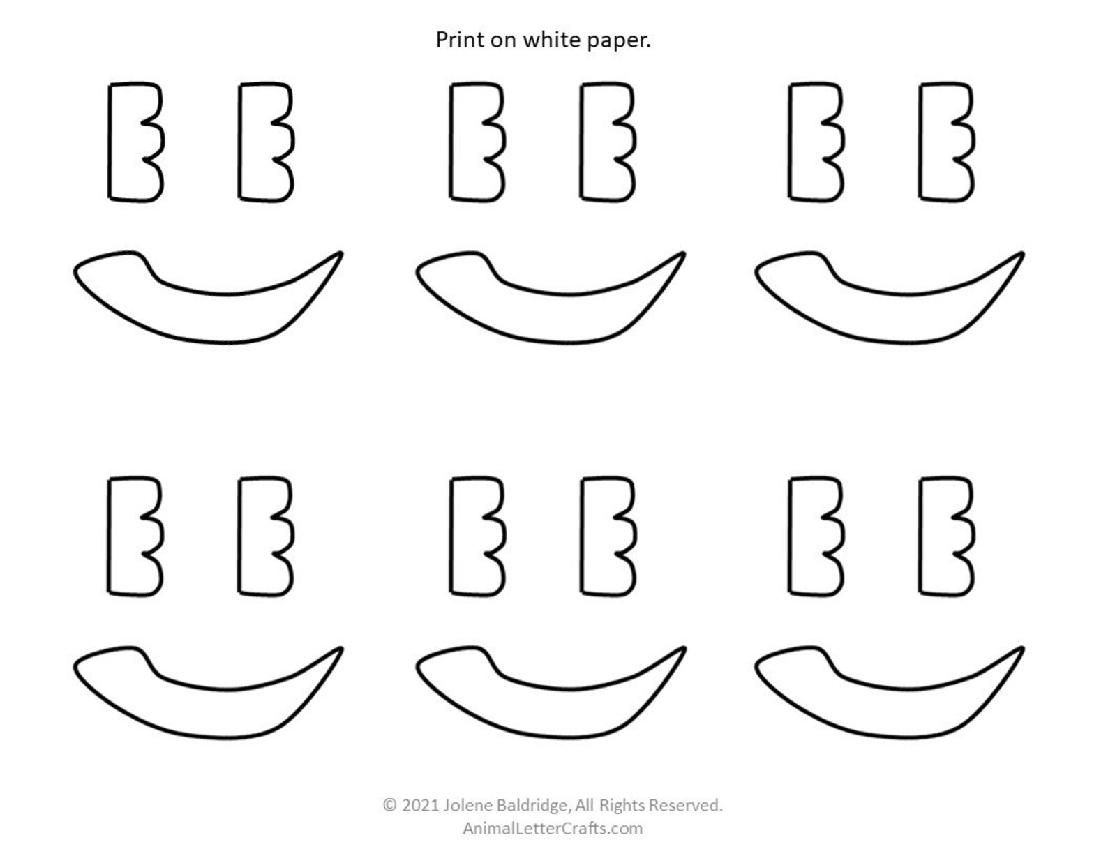 Letter E Elephant Craft: Cut and Paste Alphabet Activity (digital ...