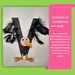 Letter V Vulture Printable for Classroom - Cut and Paste Alphabet Craft ...