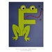 Letter F Frog Printable for Classroom - Cut and Paste Alphabet Craft ...