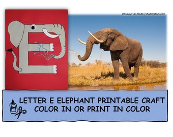 Preschool Craft Letter D SVG and PDF Duck Craft (Instant Download) - Etsy