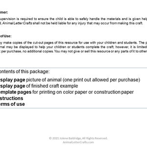 Letter E Elephant Printable for Classroom - Cut and Paste Alphabet ...