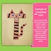 Letter T Tiger Printable for Classroom - Cut and Paste Alphabet Craft ...