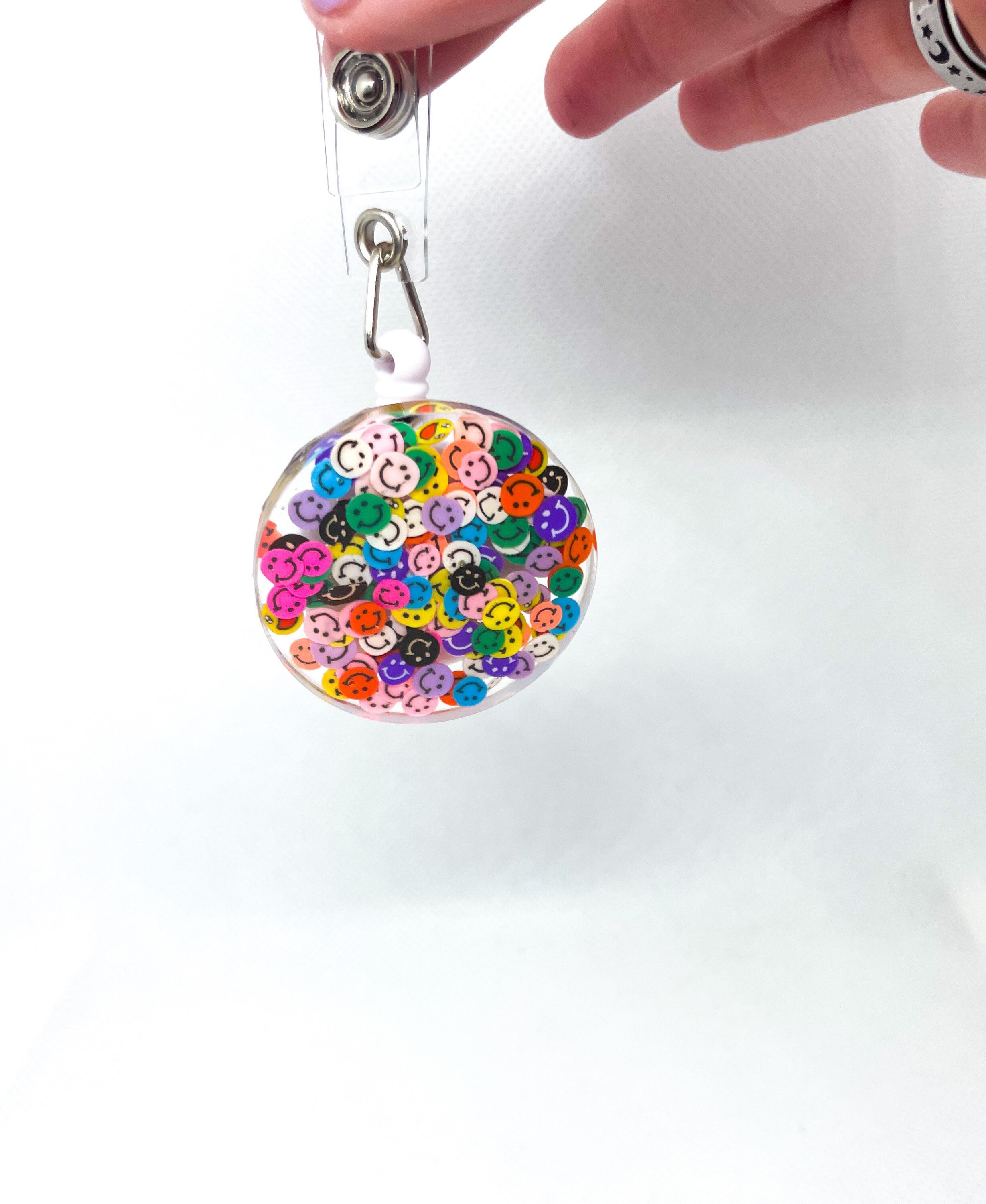 Smiley Face Badge Reel!!! - Etsy