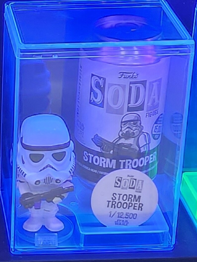Funko Soda Display Stand Clear Modified for Characters With Bases ...