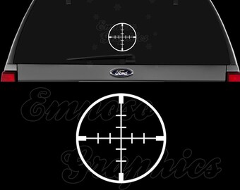 Rifle Scope Decal - Etsy