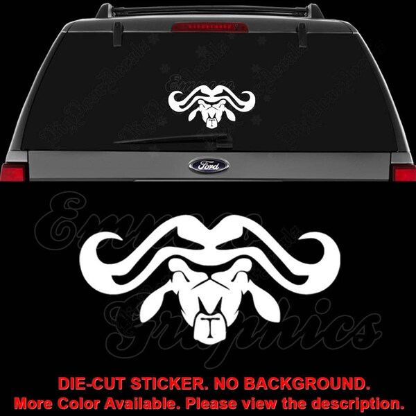 Buffalo Head Decal - Etsy