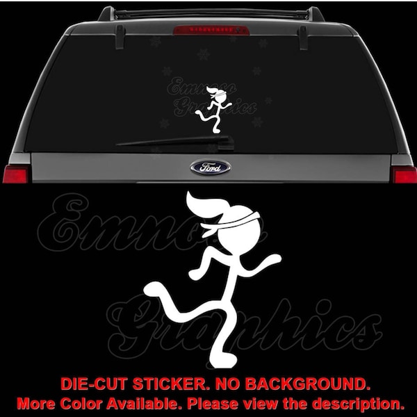 Running Decal - Etsy