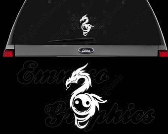 Chinese Dragon Decal for Car - Etsy