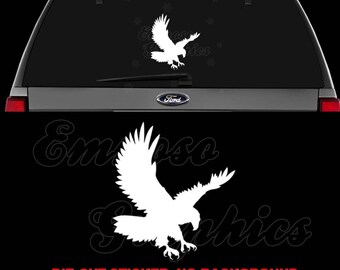 Flying Eagle Truck Decal - Etsy