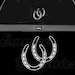 Horseshoes Horse Farm Farrier Decal Sticker for Car, Truck, Motorcycle ...