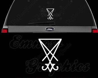 Lucifer Car Decal - Etsy