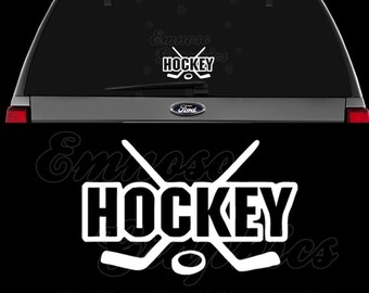 Hockey Bumper Sticker - Etsy
