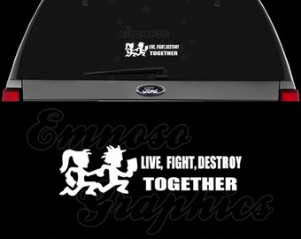 Donnie Darko Franko Evil Rabbit Decal Sticker for Car, Truck ...