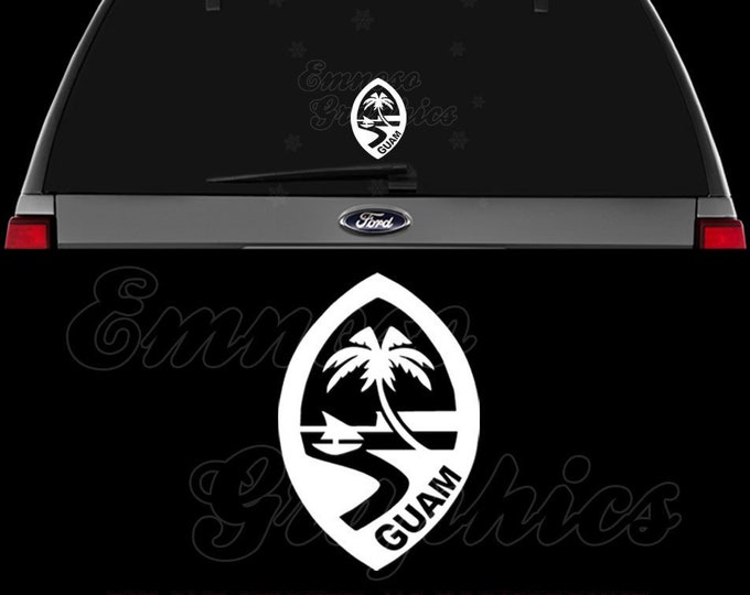Seal of GUAM Pride Love 11 Vinyl Decal Window Sticker - Etsy