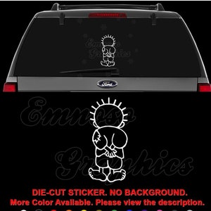 Handala Hanzala Palestine Boy Decal Sticker for Car, Truck, Motorcycle ...