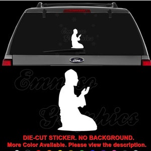 Muslim Praying Islamic Decal Sticker for Car, Truck, Motorcycle ...