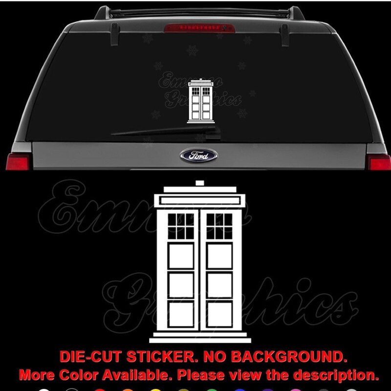 Tardis Wall Decal - Etsy