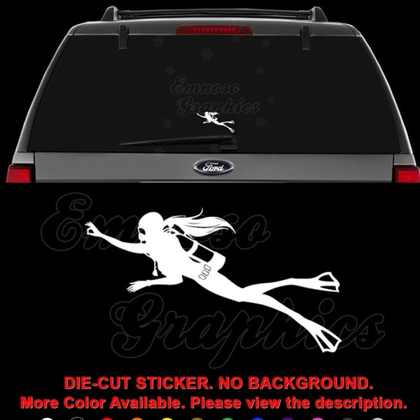 Scuba Diver Decals - Etsy