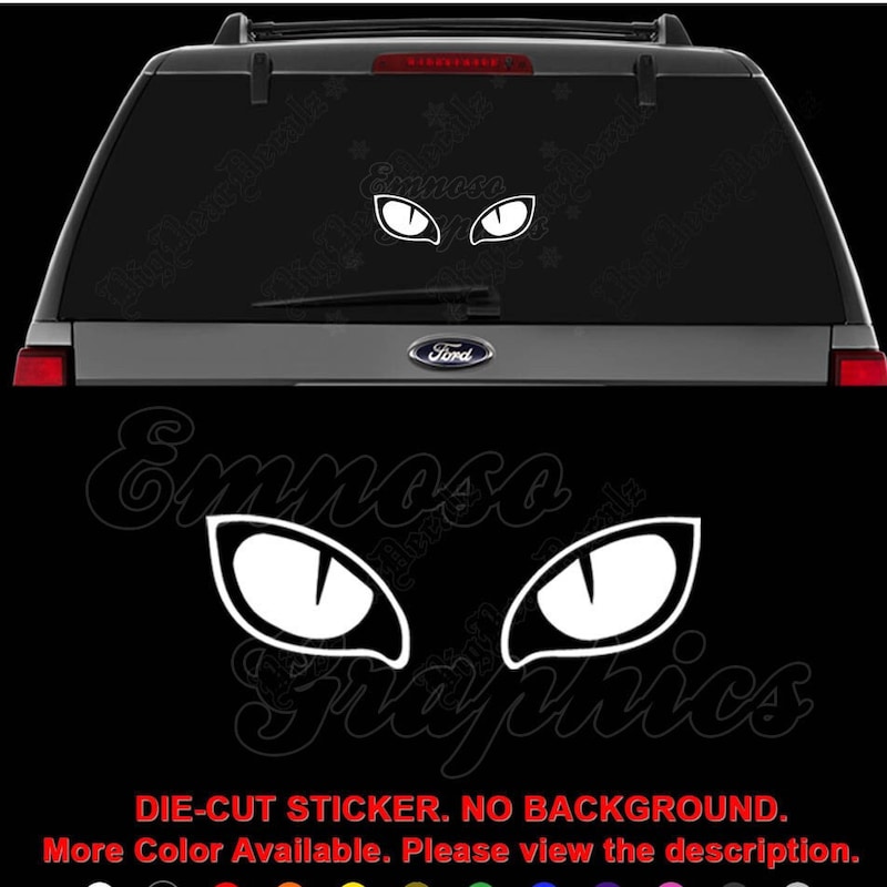 Cat Eyes Stickers - Etsy