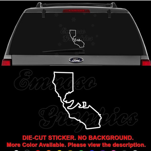 California Outline Decal - Etsy