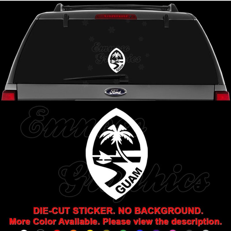 Guam Seal Decal - Etsy