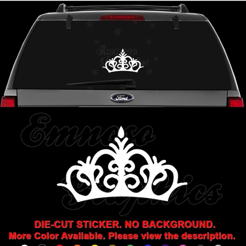 Princess Crown Decal - Etsy