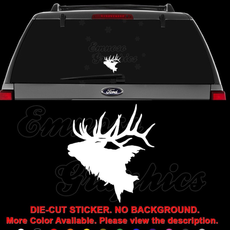 Elk Decal - Etsy