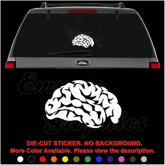 Human Brain Mind Science Decal Sticker for Car Truck - Etsy
