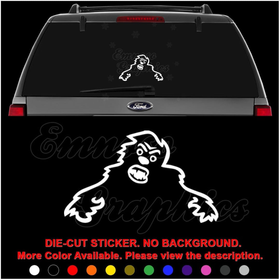 Skoda Yeti Monster Sasquatch Bigfoot Decal Sticker for Car - Etsy