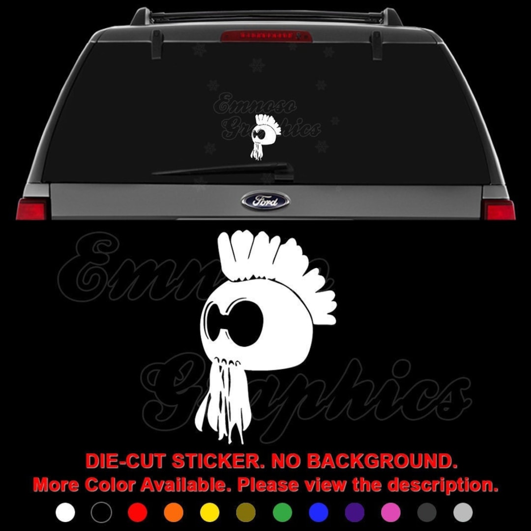 Hawaiian Ikaika Warrior Helmet Decal Sticker for Car, Truck, Motorcycle ...