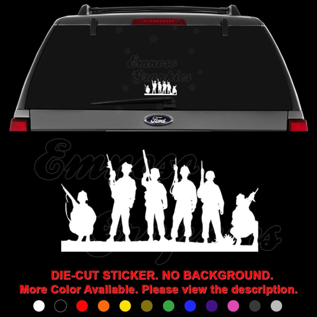 Band of Brothers Army Soldiers World War Decal Sticker for Car, Truck ...