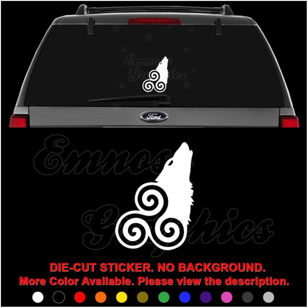 Hale Pack Werewolves Wolf Decal Sticker for Car, Truck, Motorcycle ...