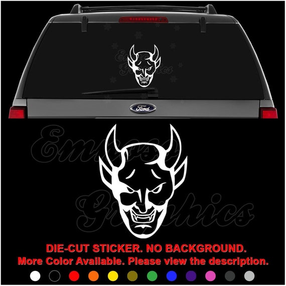 Devil Horns Satan Gothic Hell Decal Sticker for Car Truck - Etsy