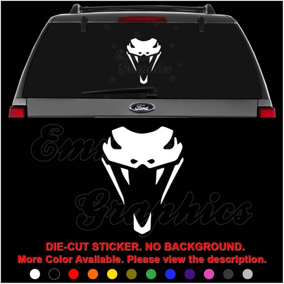 Venomous Snake Head Fangs Poison Decal Sticker for Car Truck - Etsy