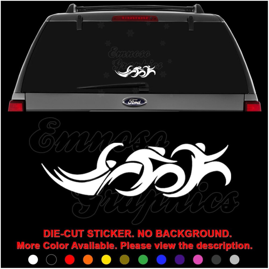 Triathlon Triathlete Running Swimming Biking Decal Sticker for Car ...
