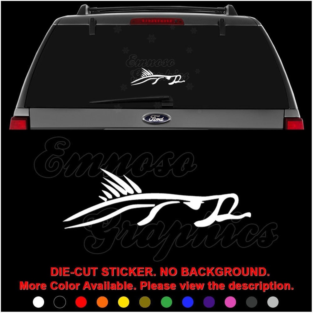 Snook Fish Fishing Fisherman Decal Sticker for Car, Truck, Motorcycle ...