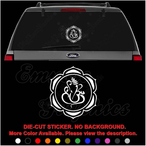 Hindu Om Ganesh Ganesha India Decal Sticker for Car Truck - Etsy