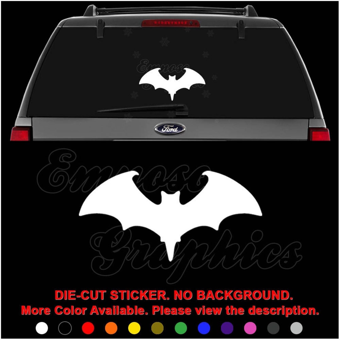 Vampire Bat Gothic Dracula Blood Decal Sticker for Car, Truck ...