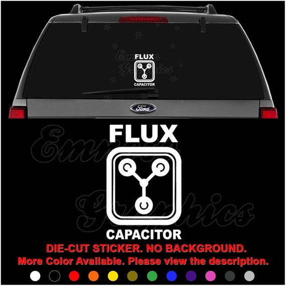 Flux Capacitor Time Travel Decal Sticker for Car Truck - Etsy