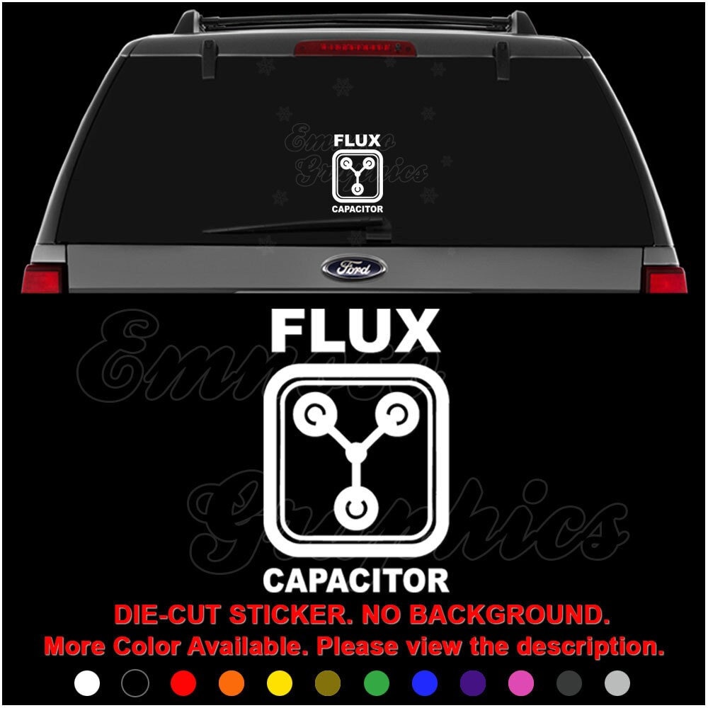 Flux Capacitor Stickers