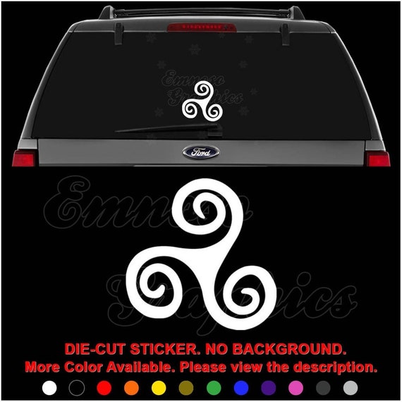 Celtic Triskele Triskelion Symbol Decal Sticker for Car - Etsy