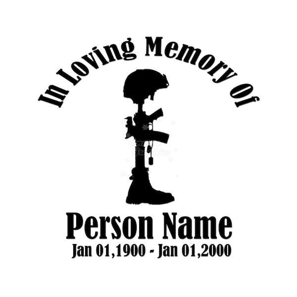 Military Car Decals for Memorial - Etsy