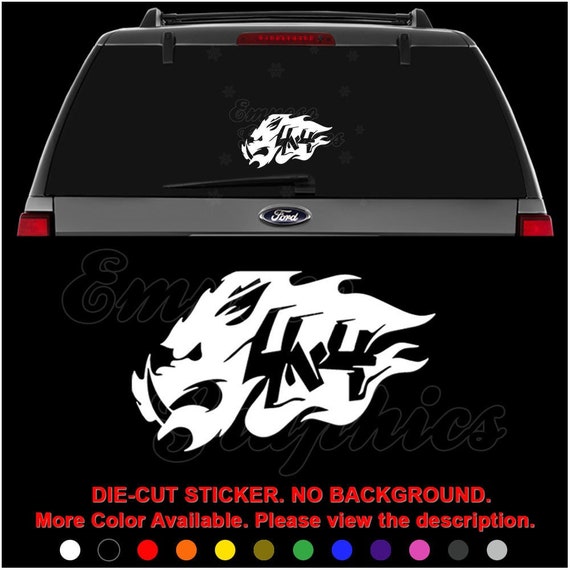 4x4 off Road Boar Hog Hunting Decal Sticker for Car Truck - Etsy