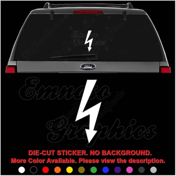 Electric Bolt Symbol Electrician Decal Sticker for Car Truck - Etsy