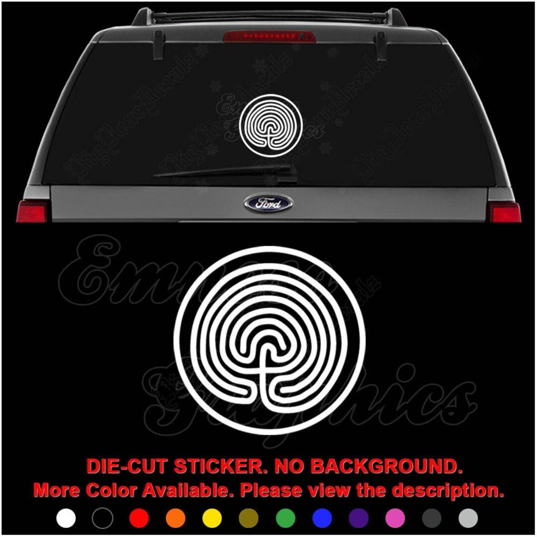 Wiccan Pagan Protection Symbol Witchcraft Decal Sticker for Car, Truck ...