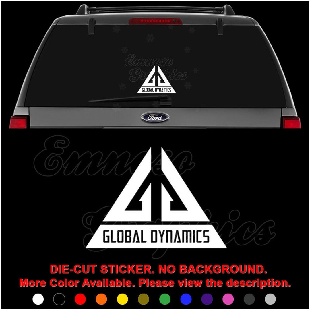 Eureka Global Dynamics Decal Sticker for Car, Truck, Motorcycle ...