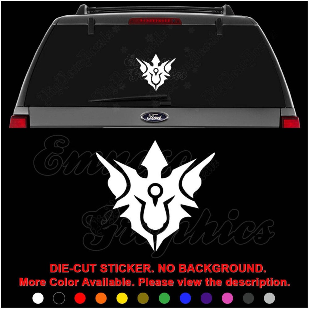 Symbol of Hades Greek God of Death Decal Sticker for Car, Truck ...
