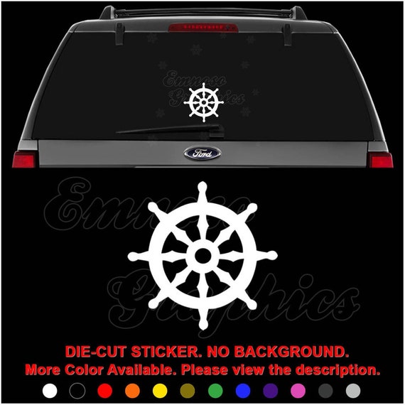 Wheel of Life Dharma Symbol Hinduism Decal Sticker for Car - Etsy
