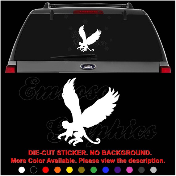 Flying Monkey Animal Evil Witch Decal Sticker for Car Truck - Etsy